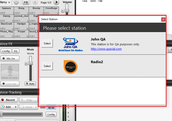 Live Streaming on SAM Cloud with SAM Broadcaster Live-DJ – Spacial