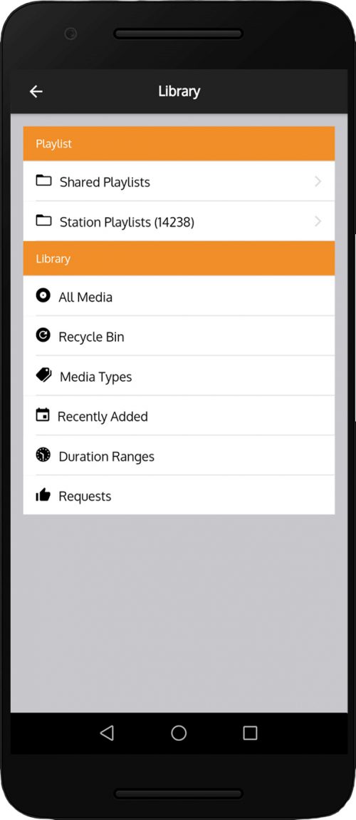 SAM Broadcaster Cloud Mobile App – Spacial